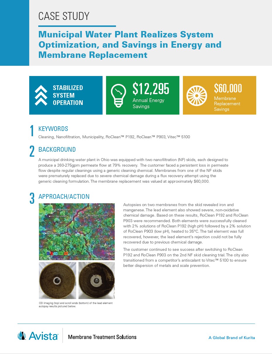 Planta de Agua Municipal consigue la optimización del sistema, ahorro ...